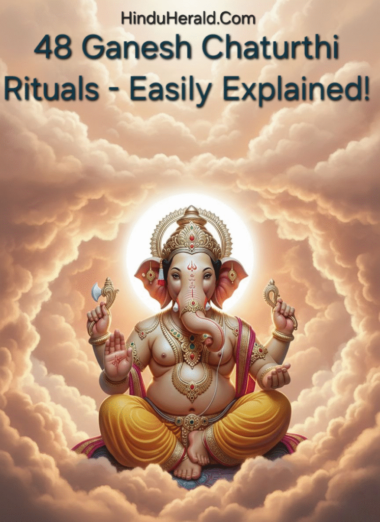 48 Ganesh Chaturthi Rituals - Easily Explained! | Hindu Herald